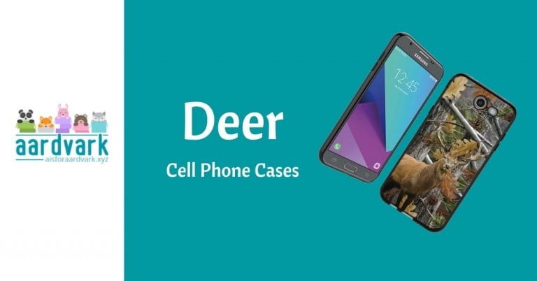 Deer Cell Phone Cases - A is for Aardvark