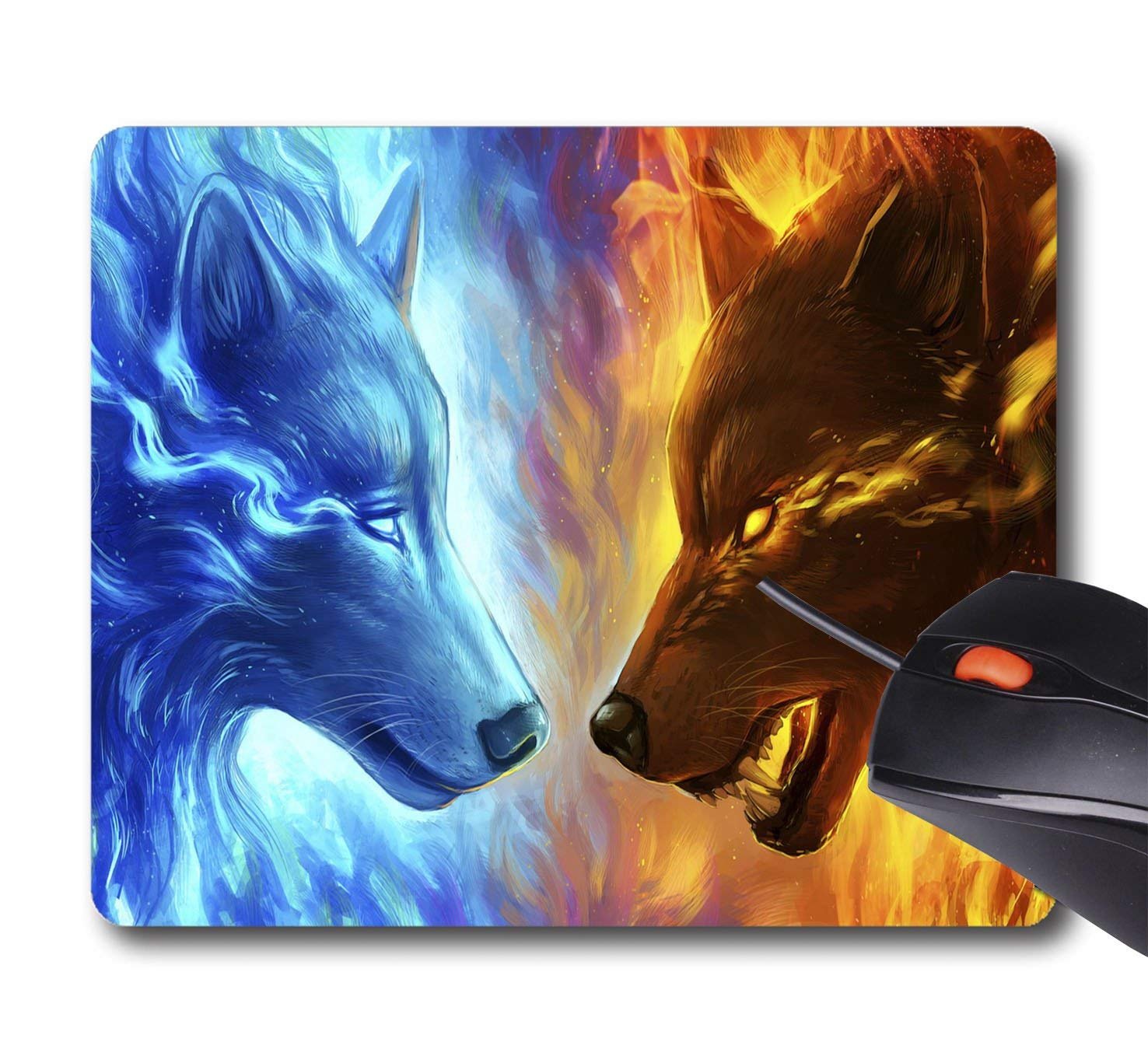 Wolves on Mouse Pads - A is for Aardvark